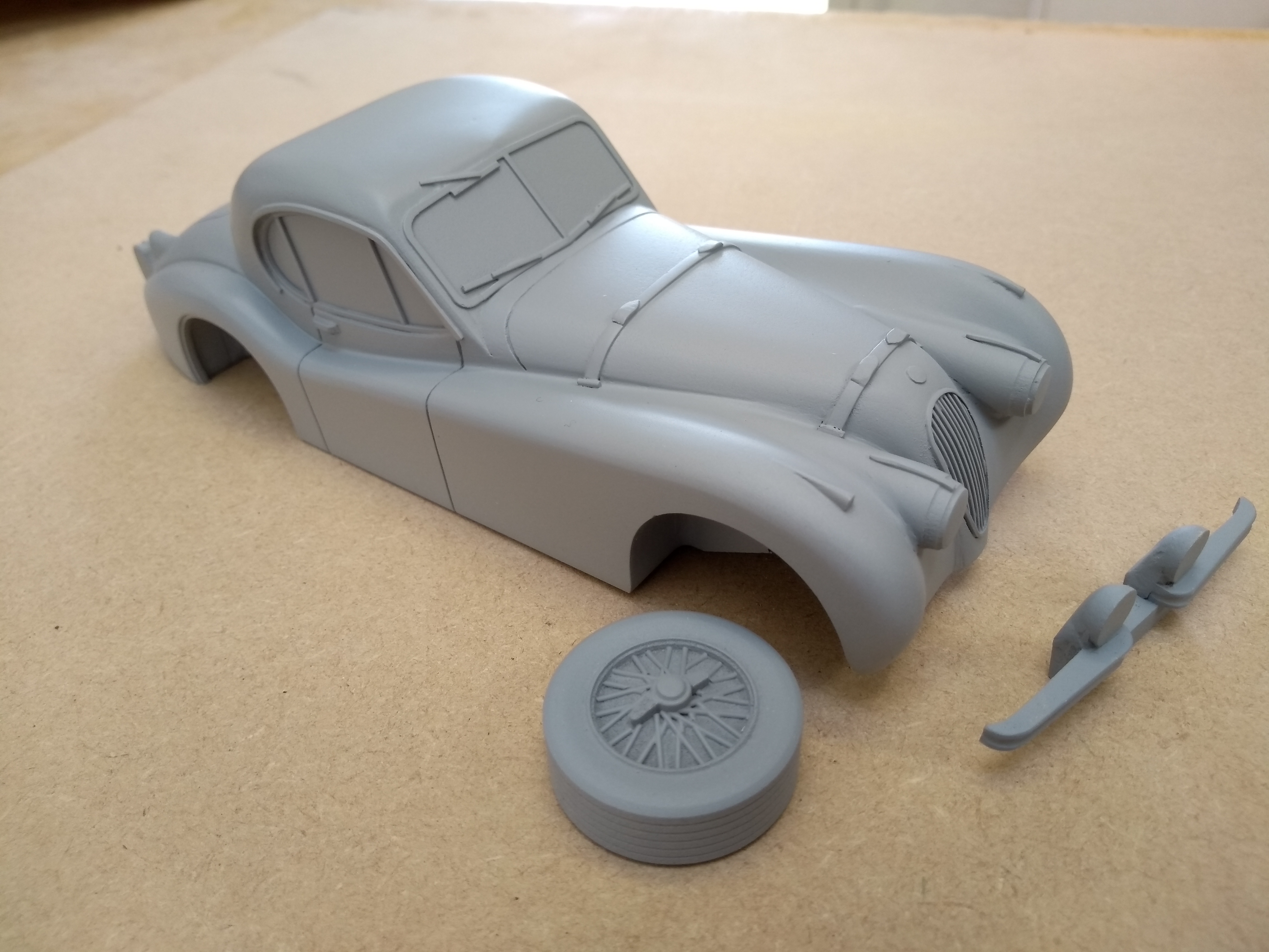 Classic car bronze casting pattern - Inver Models