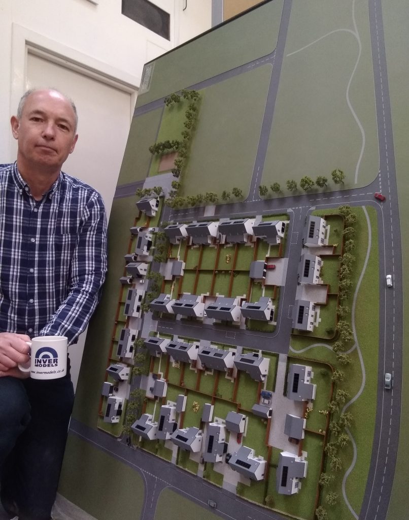 Sales office model Aberdeen - Inver Models